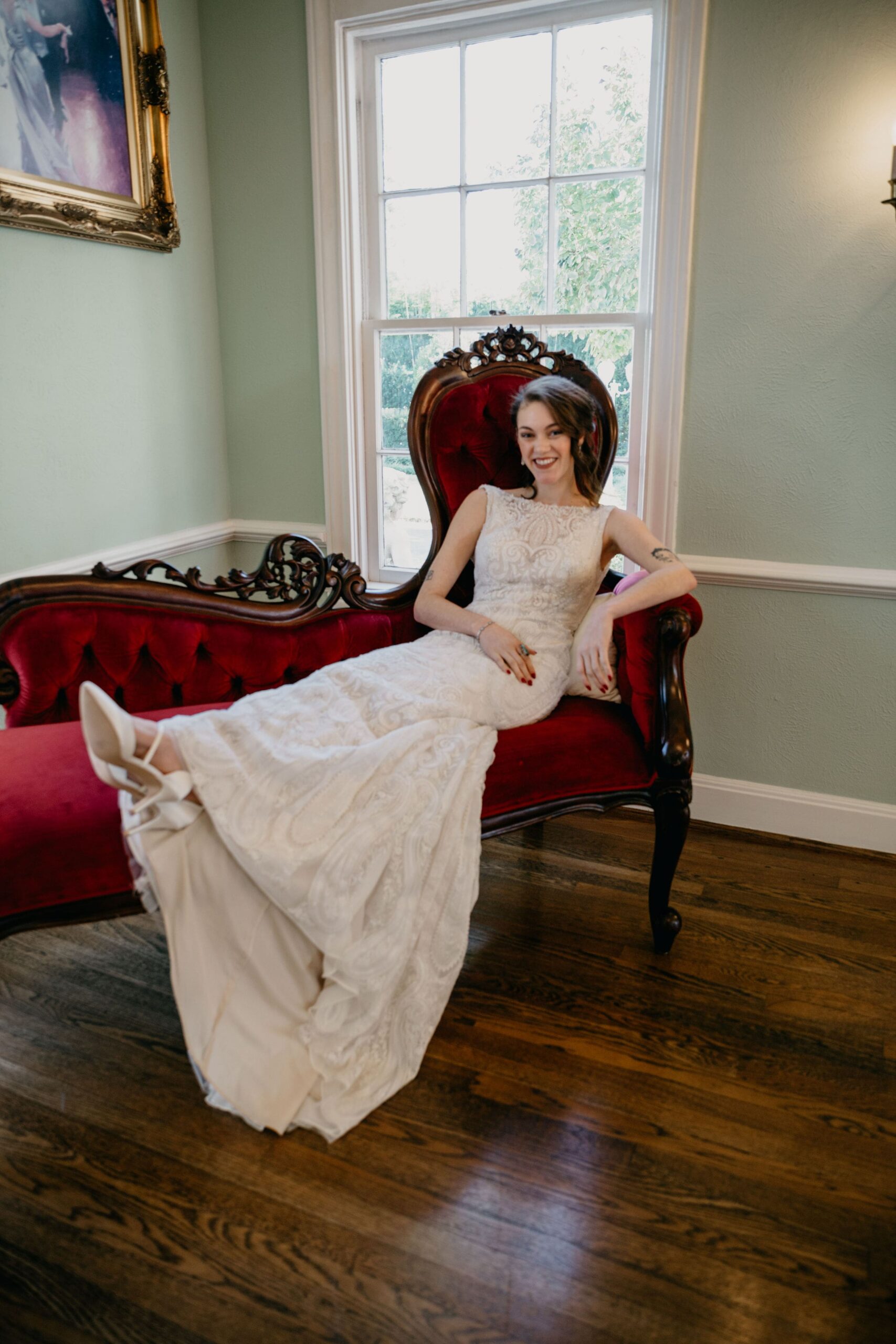 Madison and Tre | The Gardens at Madeley Manor