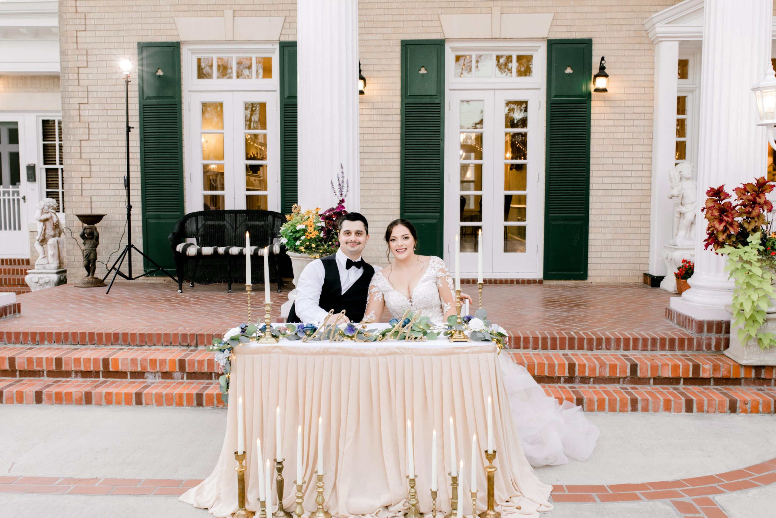 Cheyenne and Ashton | The Gardens at Madeley Manor